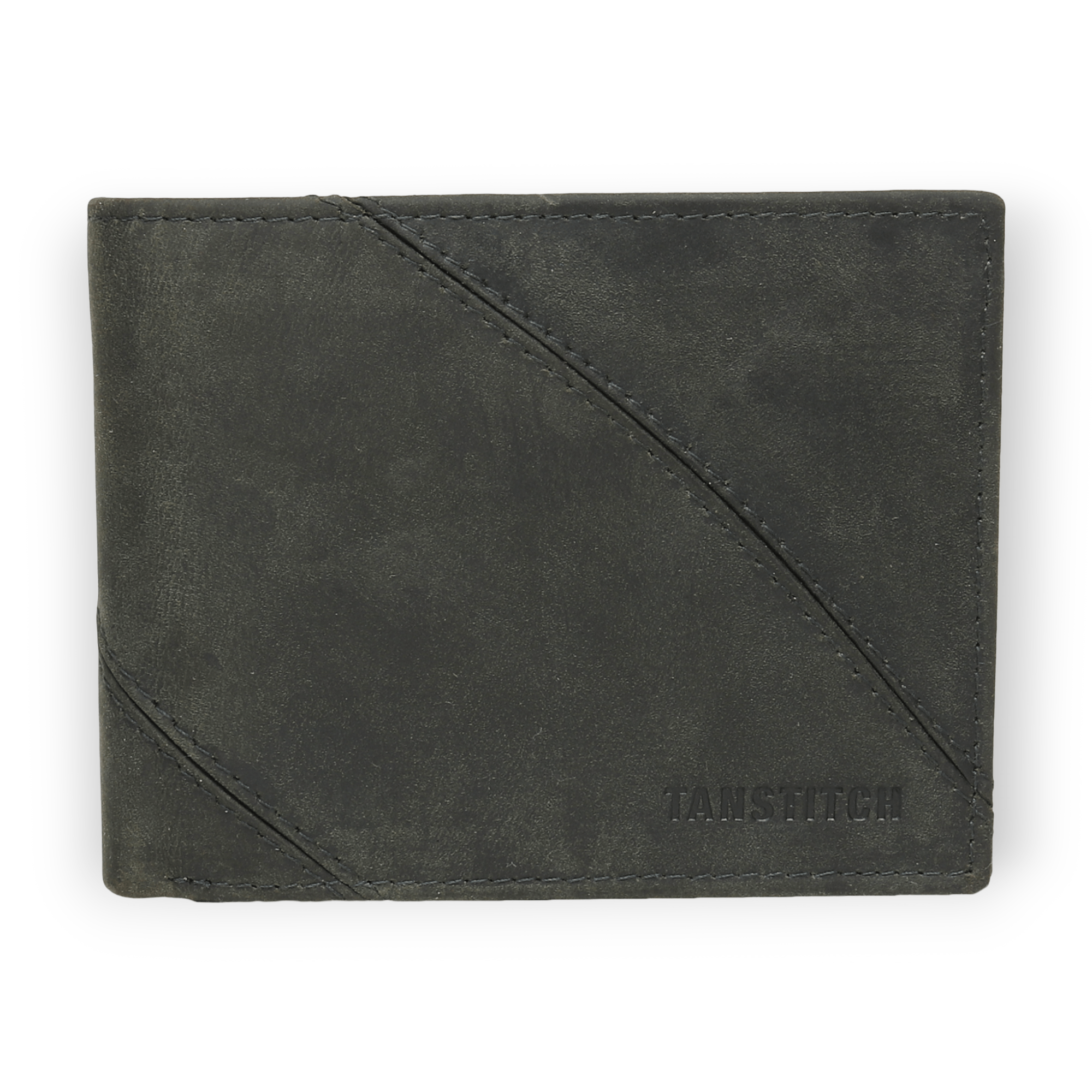 Apollo Bifold Full Grain Leather Wallet - TANSTITCH