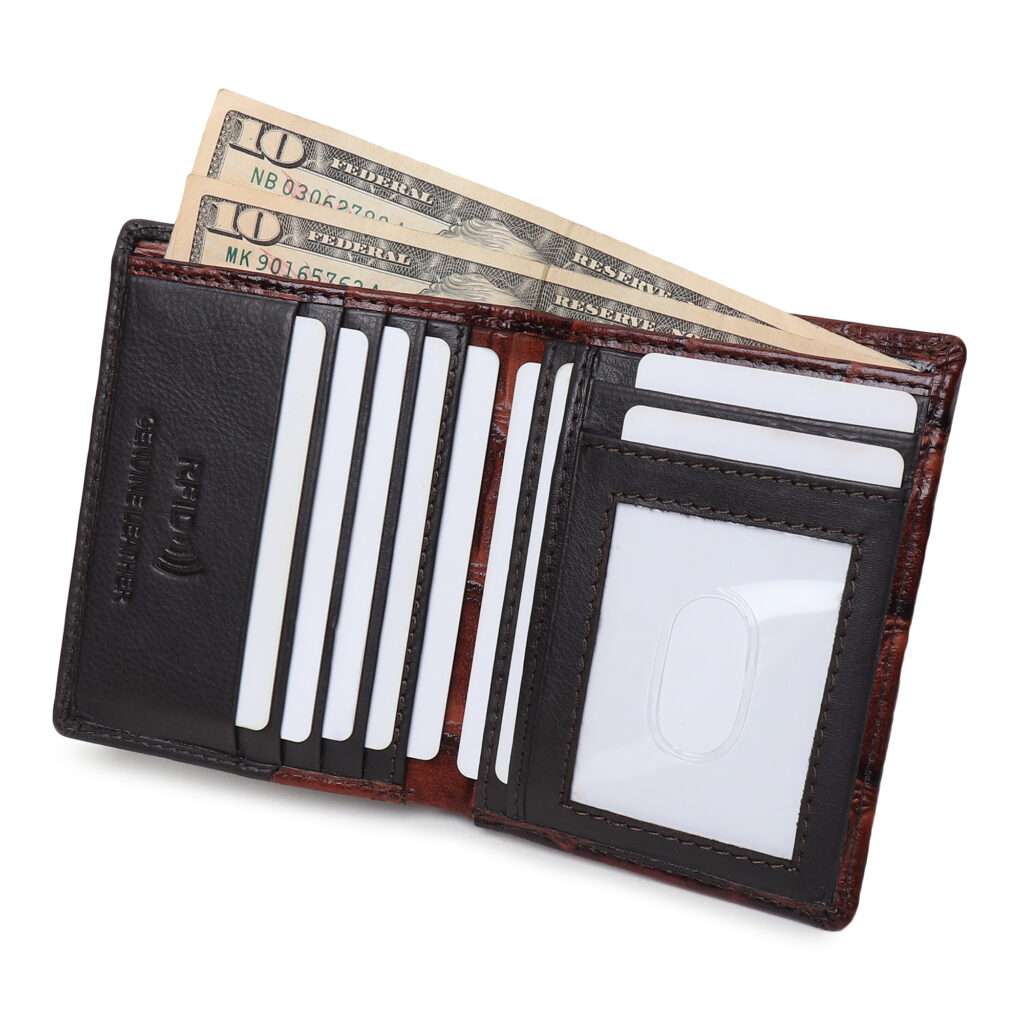 Vintage Self Braided Wallet (RFID Protection) - TANSTITCH