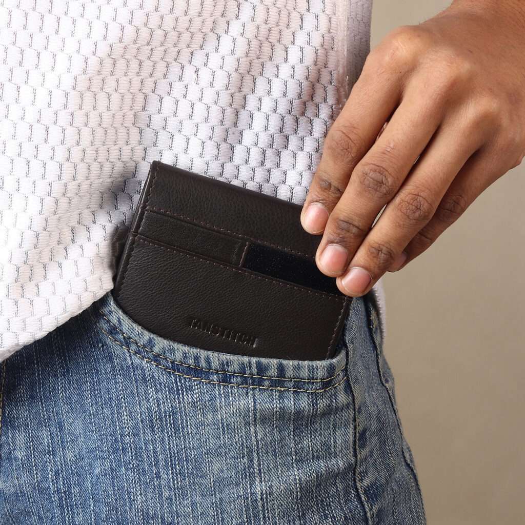 RALPH Slim Card Holder With RFID Protection - TANSTITCH